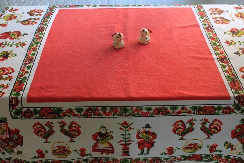 Vintage Dutch Themed Tablecloth – Haute Juice