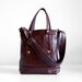 Packet in Merlot Leather LAST ONE Made to Order RESERVED
