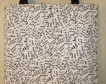 Music tote bag | Etsy