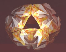 Unique origami lanterns related items | Etsy