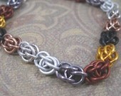 Items similar to Maester's Chain Chainmaille Bracelet on Etsy