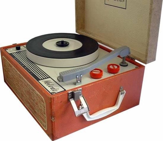 Vintage Webcor Portable Record Player