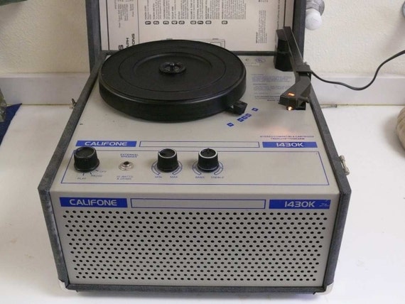 Vintage Califone Record Player