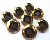 Popular items for metal sewing buttons on Etsy