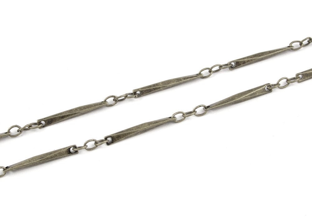 Antique Brass Chain 18 Inches Loose Chain Vintage