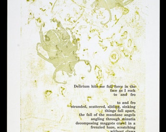 Poetry broadside | Etsy