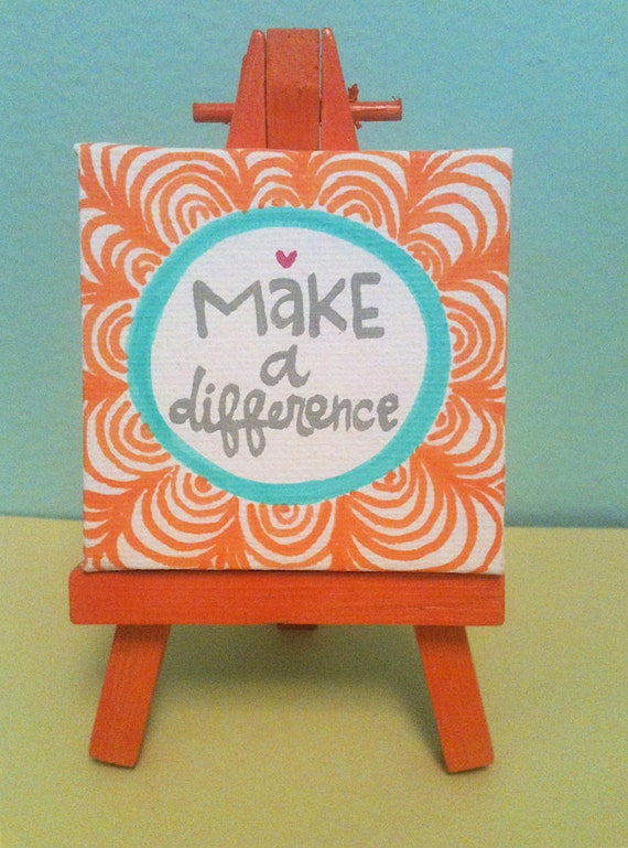 make a difference