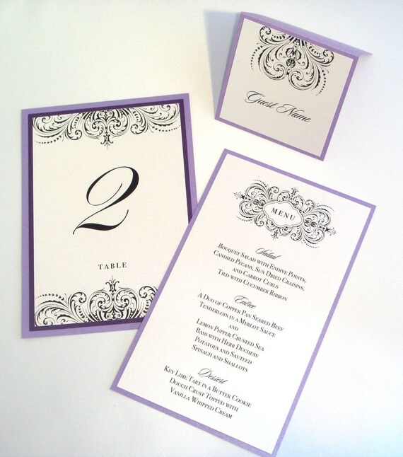 Scroll wedding program templates - naturalapalon