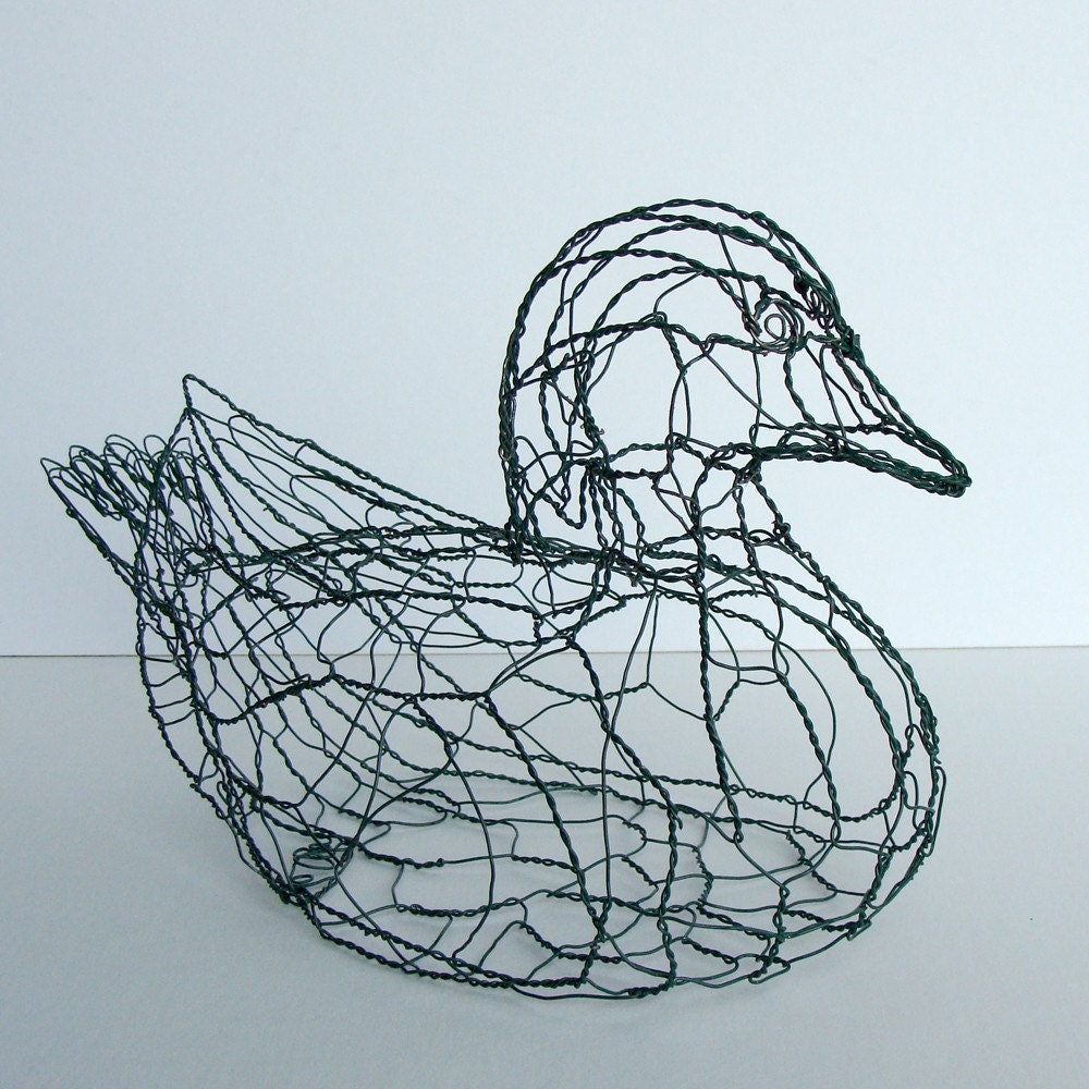 Duck Wire Sculpture