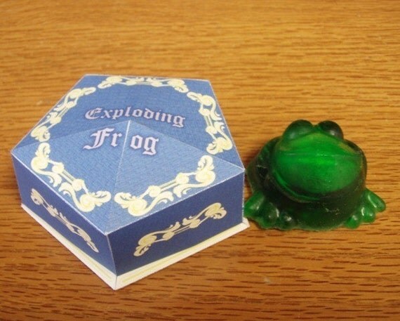 Magical Exploding Frog Soap TM Special for HARRY POTTER
