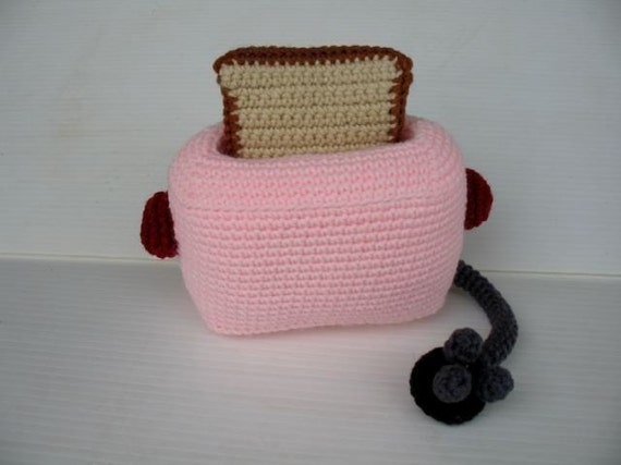 Crochet Pattern Cell Phone Holder TOASTER 00373