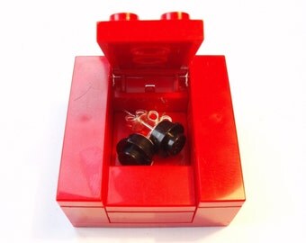 Engagement ring box Handmade with LEGOr Bricks Wedding