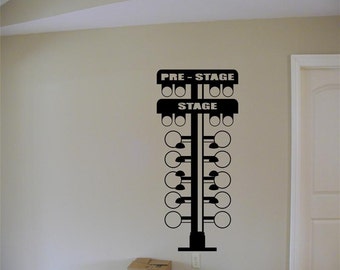 Drag Racing Christmas Tree Svg