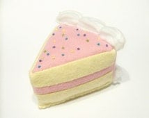 Unique felt cake slice related items | Etsy