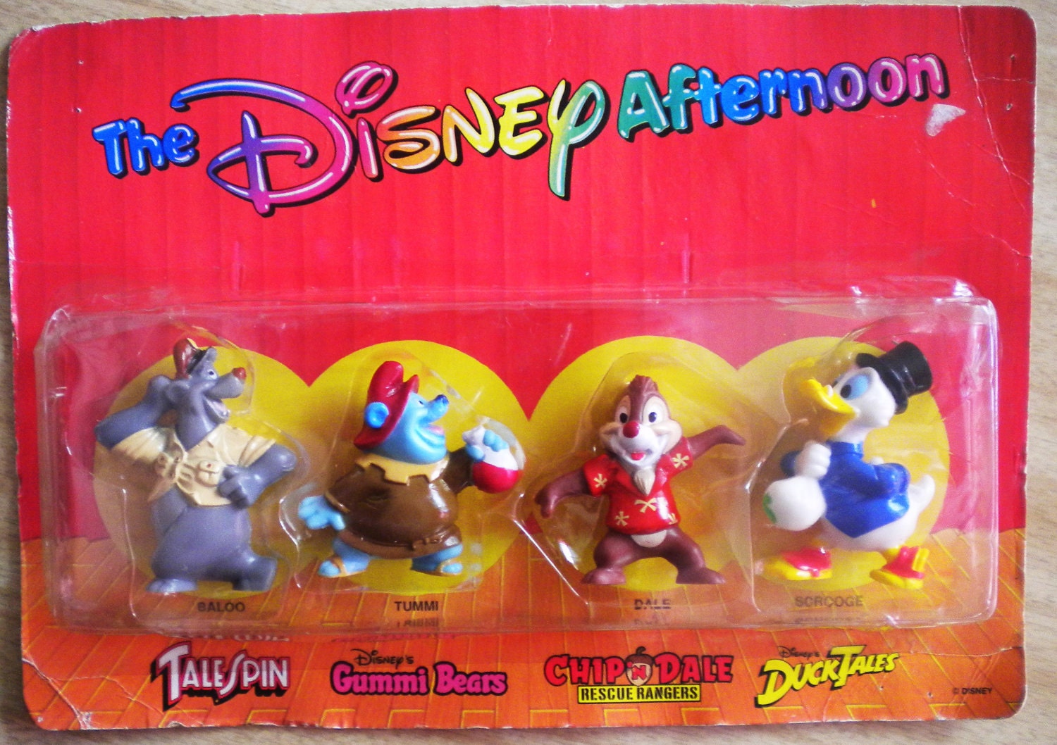 1991 NIP Disney Afternoon Cartoon Kellogg Cereal Collectible