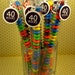 40th Birthday Candy Treat Bag Favors 40 by CarasScrapNStampArt