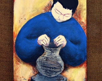 Paper mache relief | Etsy