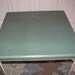 Vintage Samson Folding Card Table Dark Teal by ZellesAttic on Etsy