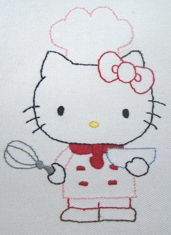 hello kitty chef apron