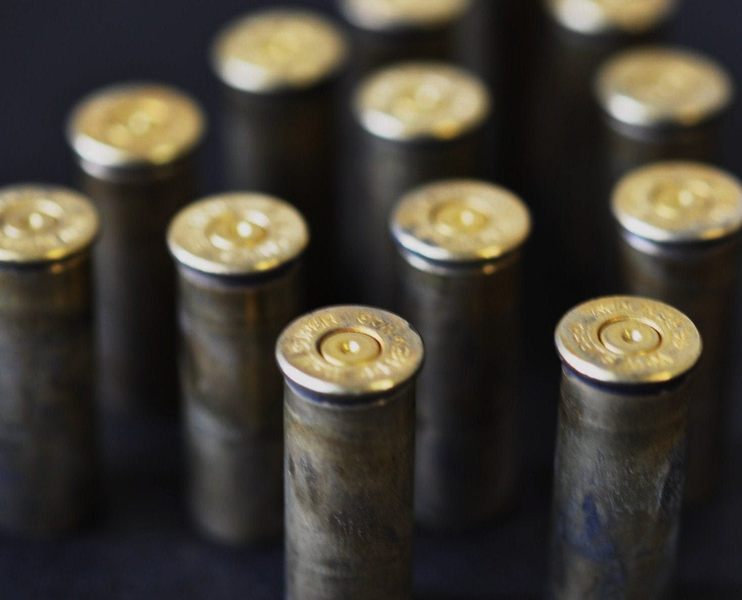 10 Brass Bullet Shell Casings Winchester 38..Ammo by MyraMelinda