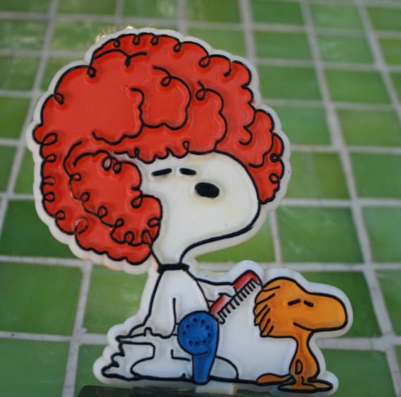 Vintage Snoopy World's Greatest Hair Stylist Award