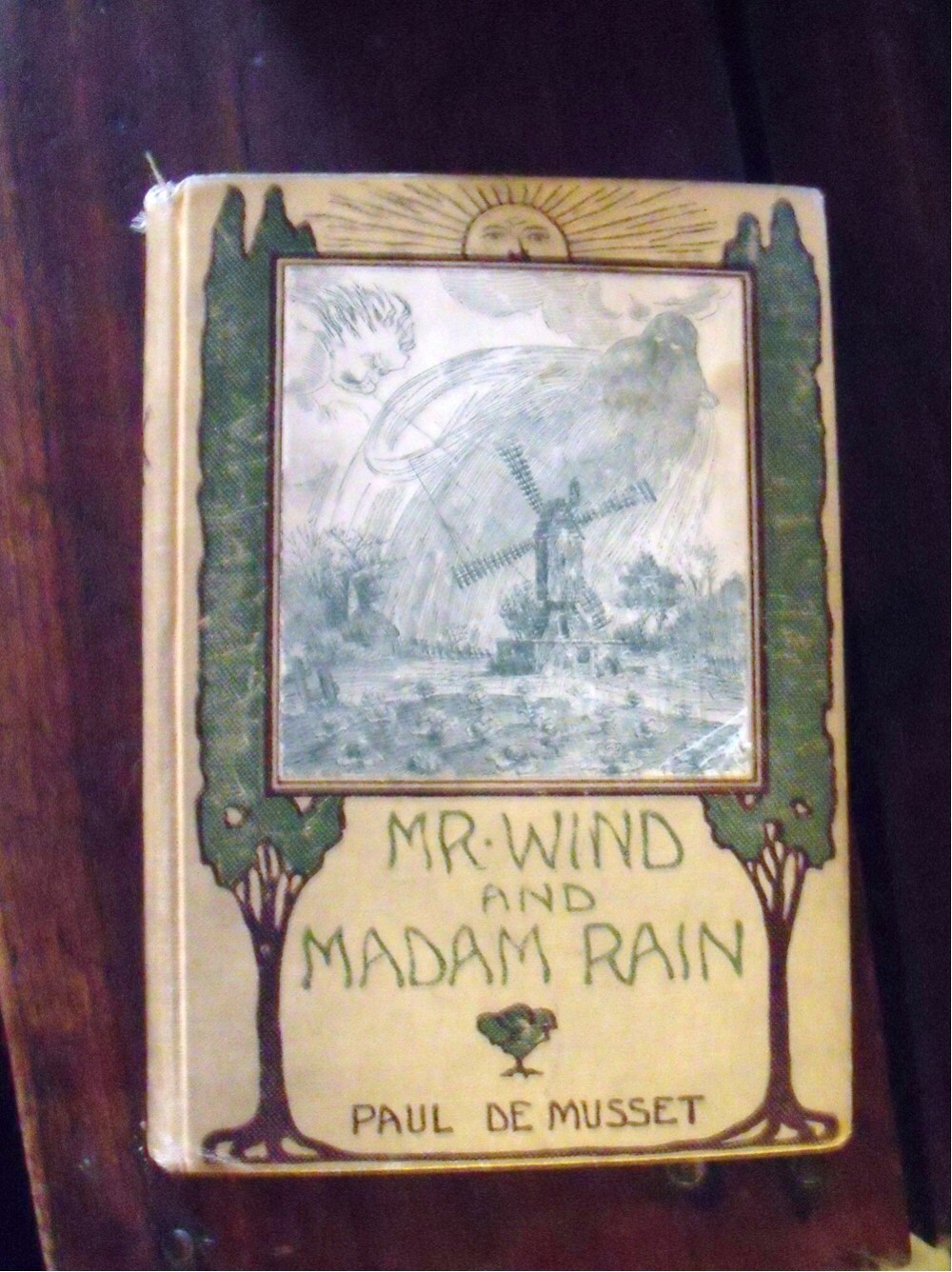 Mr Wind and Madam Rain Very rare art nouveau cover by wonderdiva