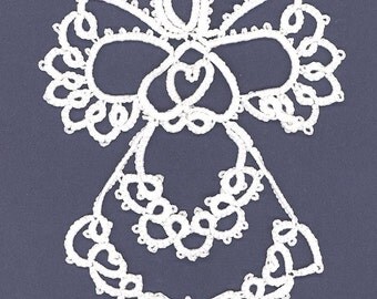 Popular items for tatted angel on Etsy