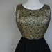 Vintage 1950s RAT PACK Cocktail Dress M-L by SmallEarthVintage
