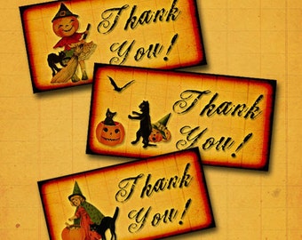 Halloween thank you | Etsy