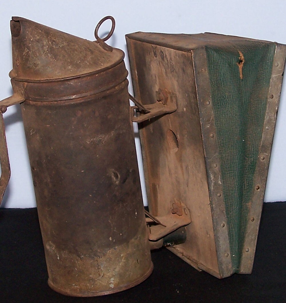 Bee Smoker Woodman's Famous Bee-Ware Vintage by MarthasAttic