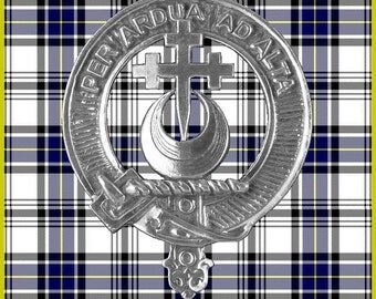 Gray Clan Crest Scottish Cap Badge CB02 by celticstudio on Etsy