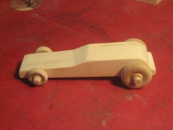 Dragster Wooden Design Art