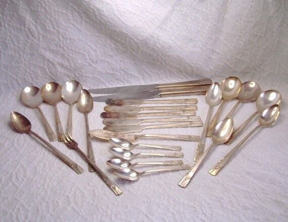 Vintage Nobility Plate 1937 Caprice Pattern Silverplate