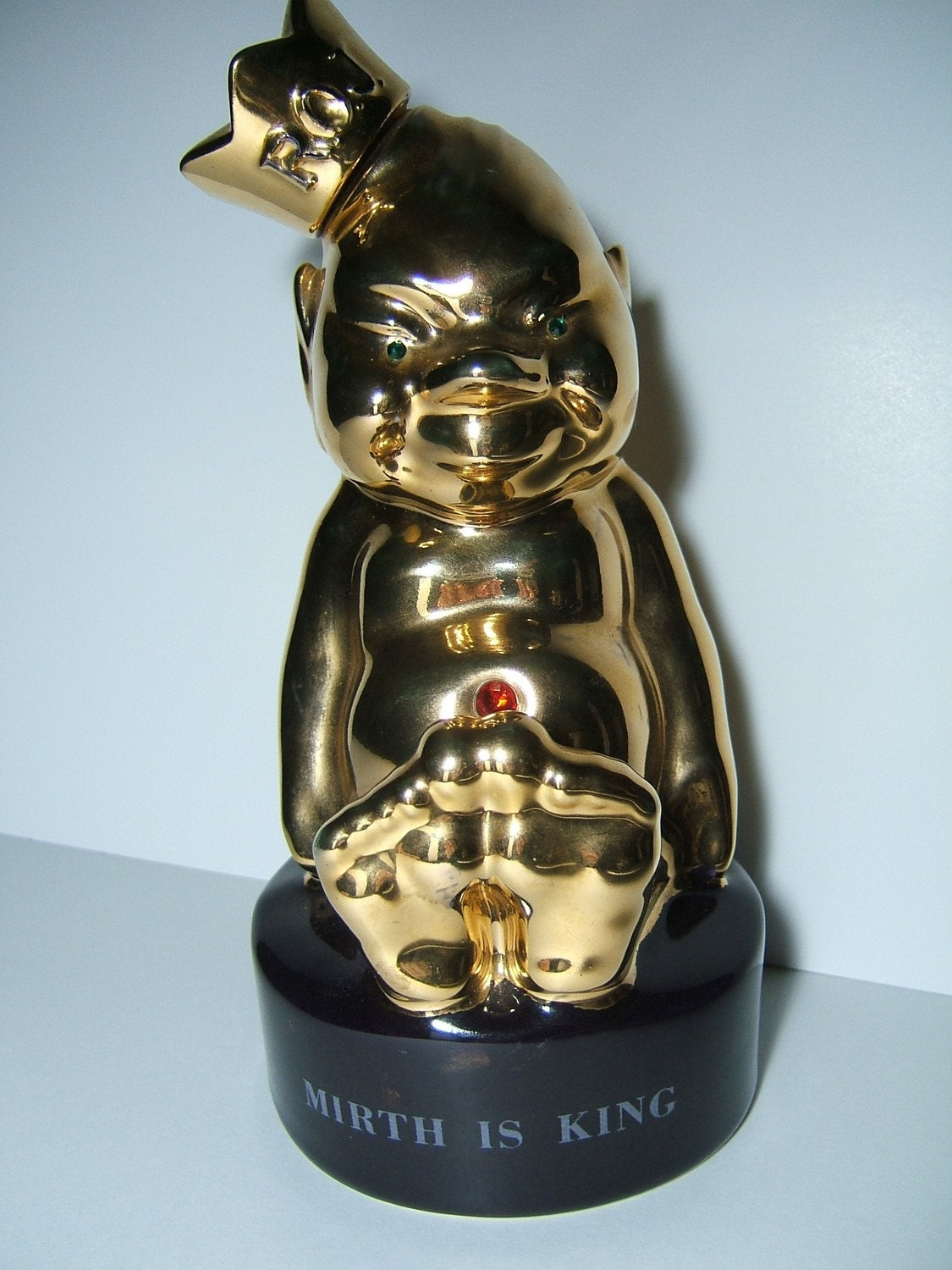 Royal Order of Jesters Mirth is King Whiskey Decanter