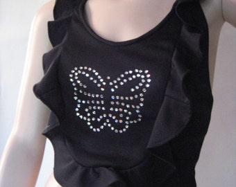 Butterfly halter top | Etsy