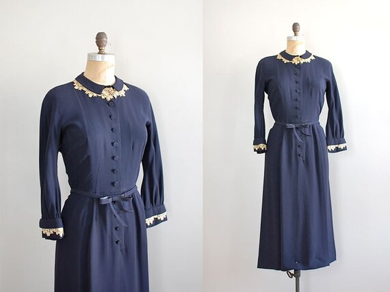 Vintage 1940s Kitty Foyle Dress