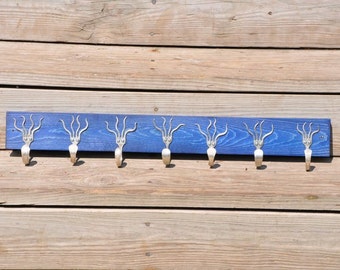 Awesome Coat Rack With Funky Forks and Rad Spoon Hooks