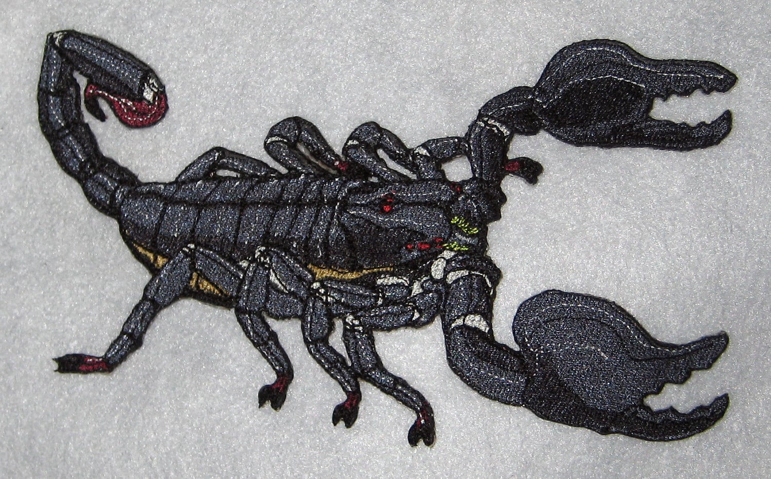 Green Emperor Scorpion Pandinus imperator by SpiderStitchesParlor
