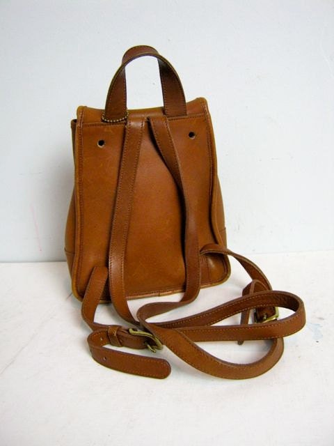 Brown Designer Backpack Purse | semashow.com