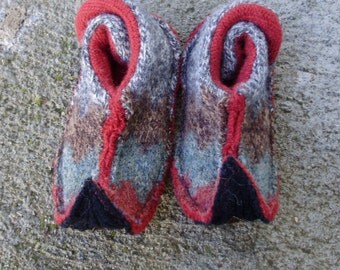 Curly toe slippers | Etsy