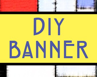 Make your own banner | Etsy