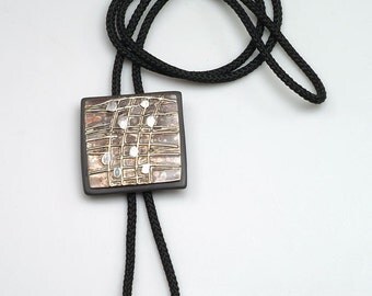 Cowboy string tie | Etsy