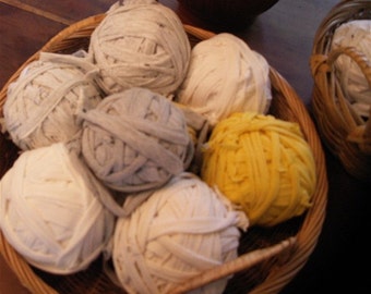 Popular items for rag yarn on Etsy