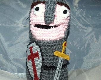 Knight puppet | Etsy