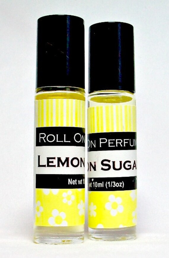 Lemon Sugar Perfume Oil Vibrant Citrus fragrance by CoquetteBath