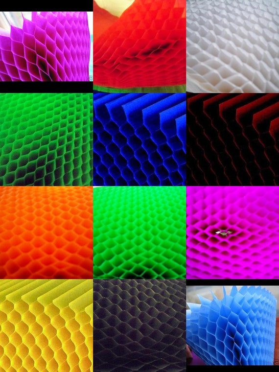 HONEYCOMB PAPER 1/2 sheet sampler pack all by shinysparklepretty