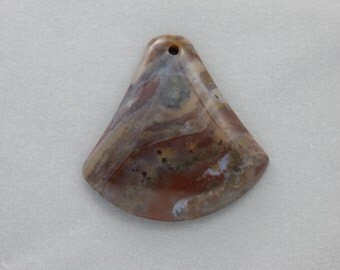 30mm Submetallic Luster Bronzite Faceted Briolette 1pc by emass