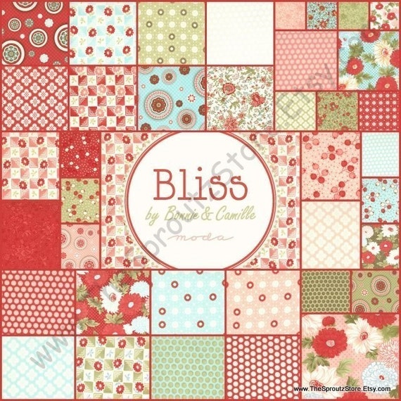Bliss by Bonnie and Camille for Moda Fabrics Jelly Roll