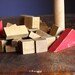 Vintage Wood Blocks .. Blank Blocks in a Variety of Sizes