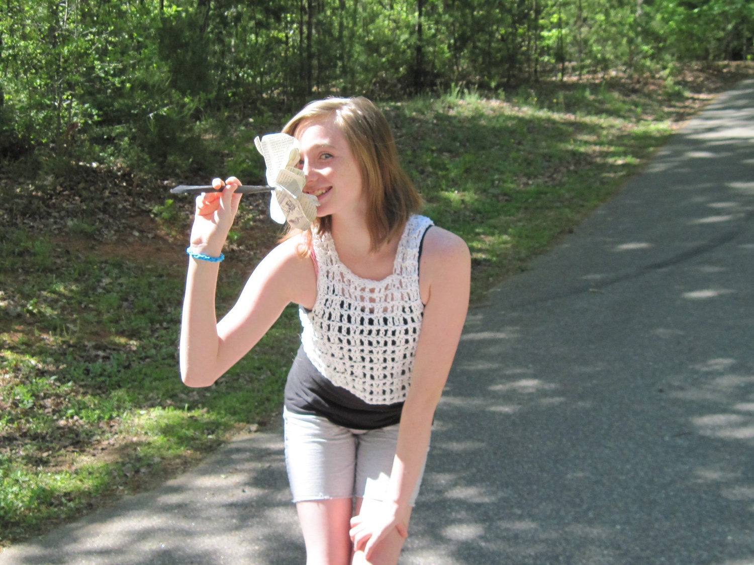 Cropped String Vest Crochet Pattern Tween to Teen from Ages 8 to Teen ...